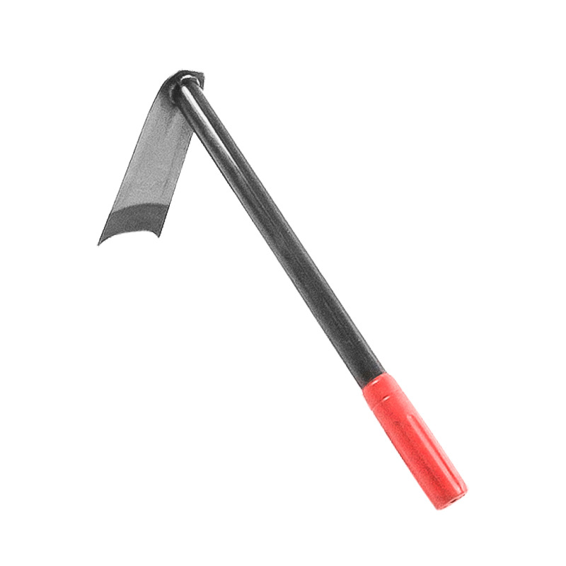 Short-handled flower loosening garden hoe