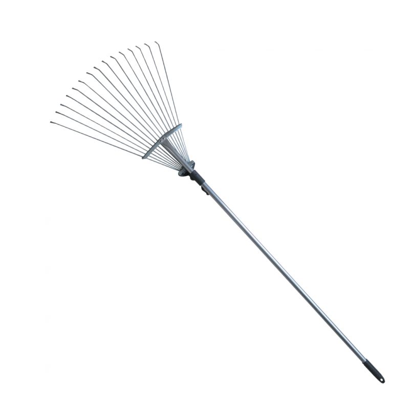Large Garden Rake with Long Handle