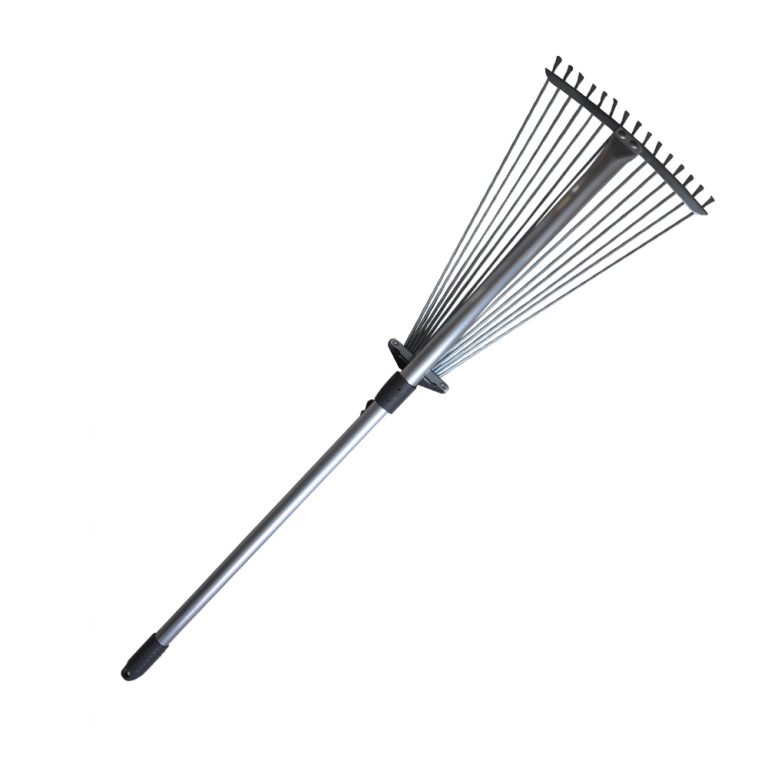 Large Garden Rake with Long Handle